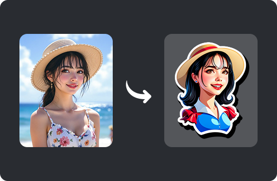 Free AI Sticker Maker – Create Stickers from Text & Images Online